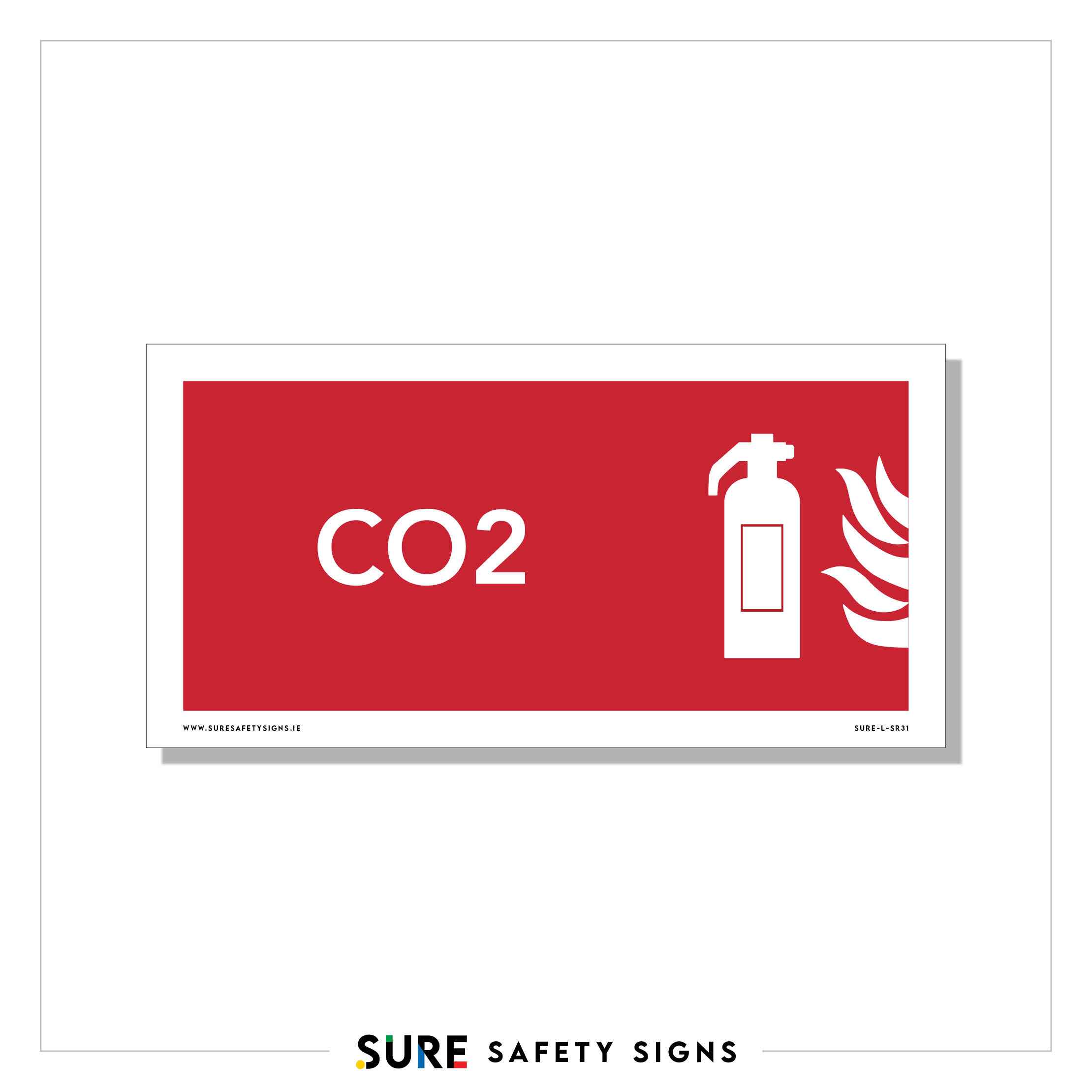 CO2 Sign — Sure Safety Signs