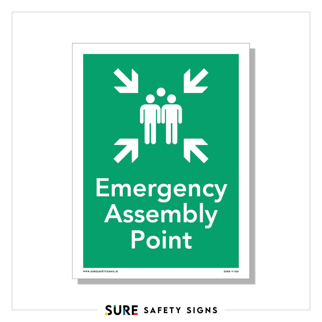 Emergency Safety Signs Ireland | Sure Safety Signs