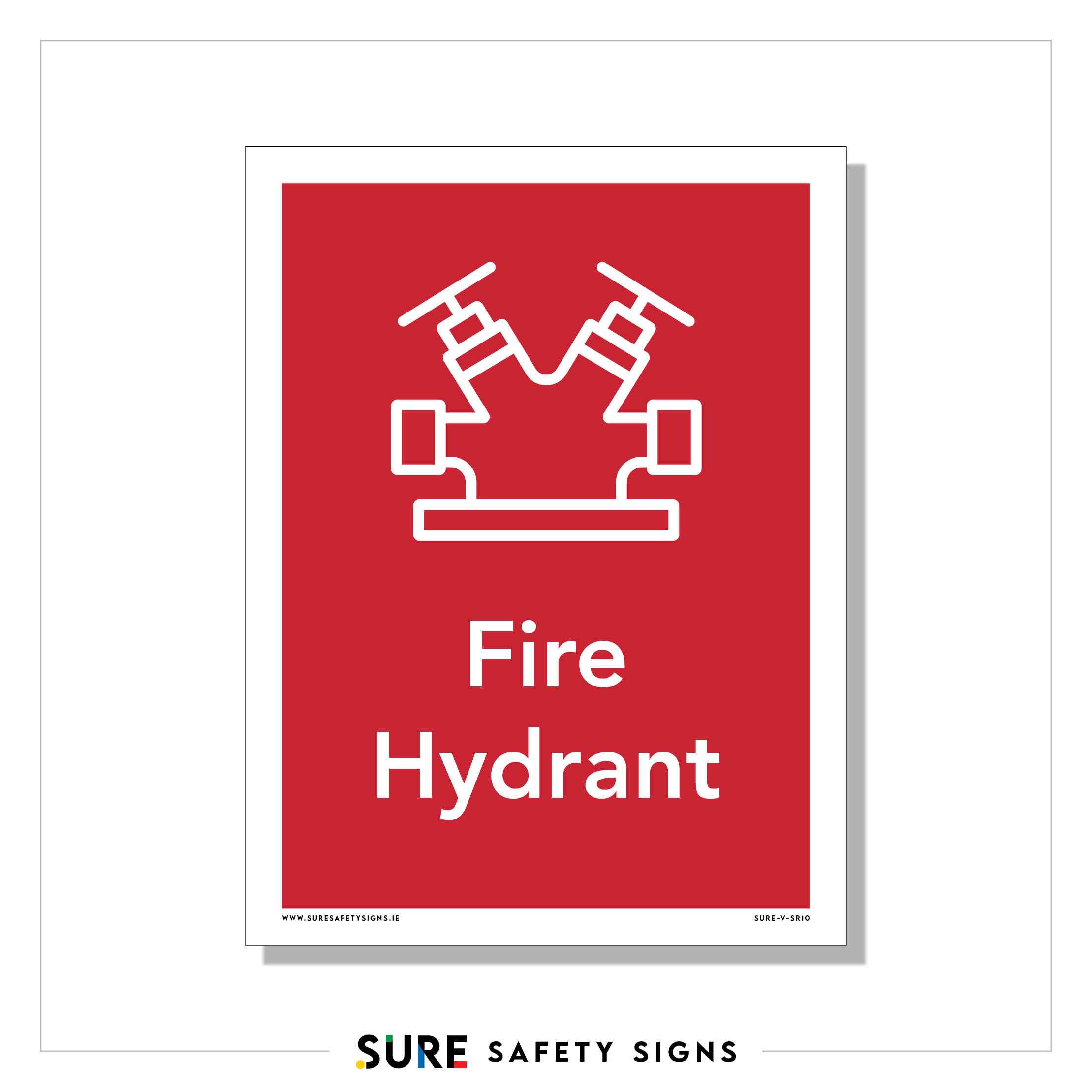 Fire Hydrant Sign — Sure Safety Signs