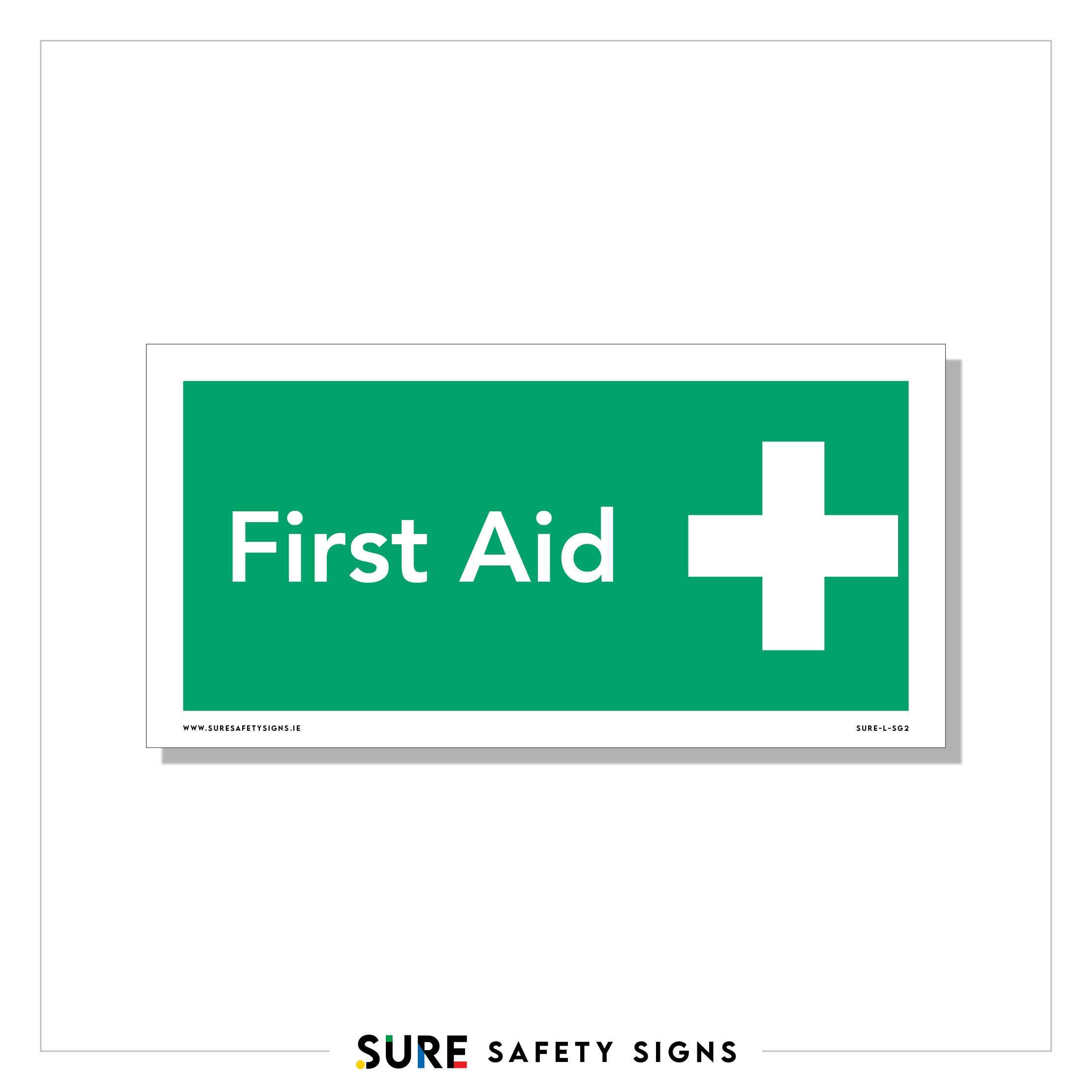 First Aid | Location Sign — Sure Safety Signs