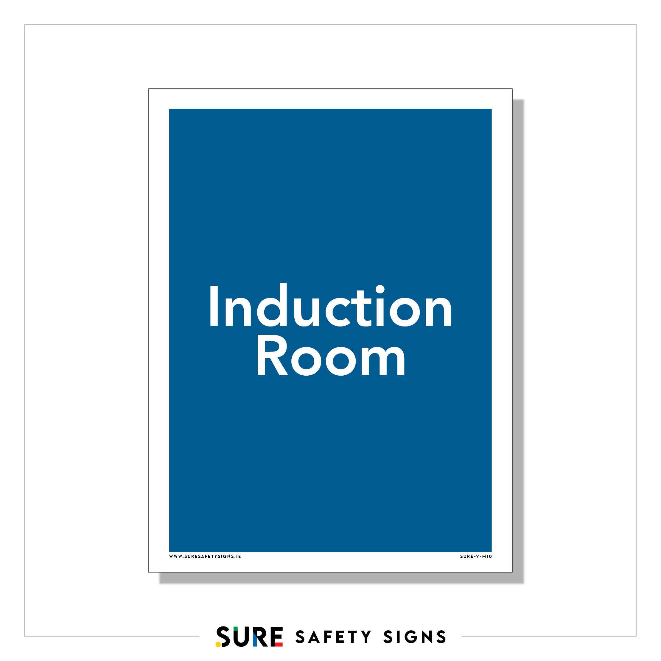 Induction Room Sign — Sure Safety Signs