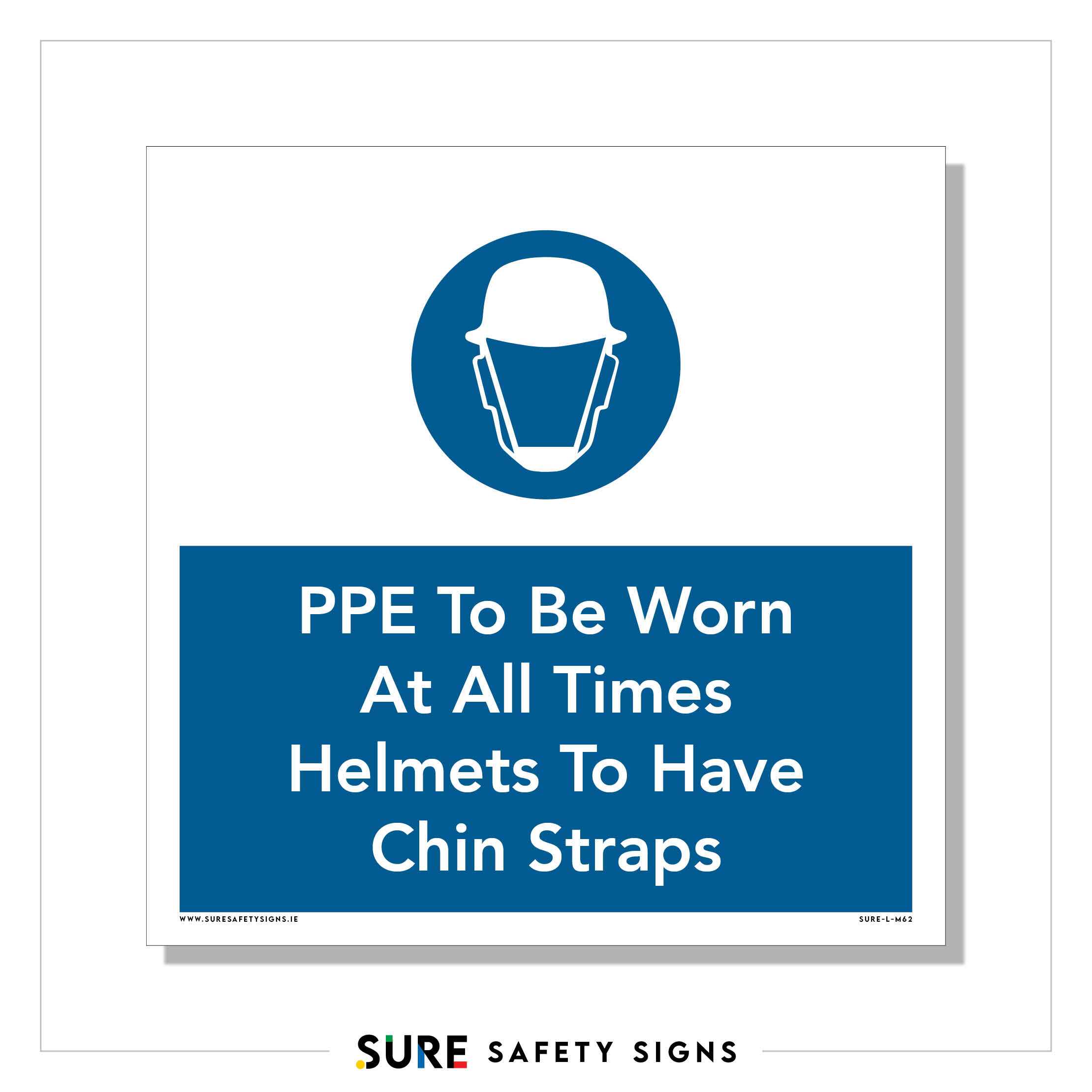 PPE Helmets Sign — Sure Safety Signs