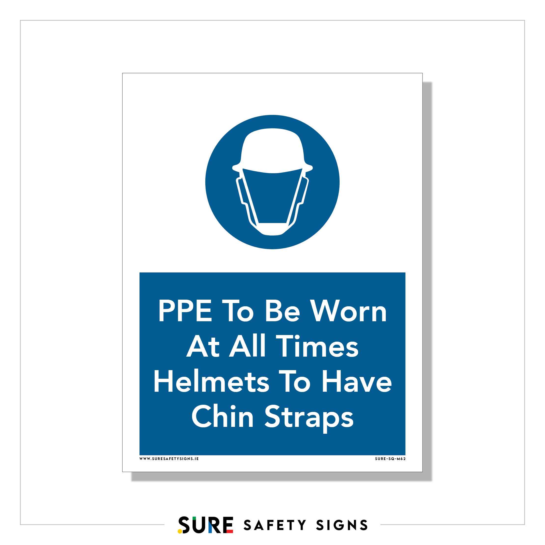 PPE Helmets Sign — Sure Safety Signs