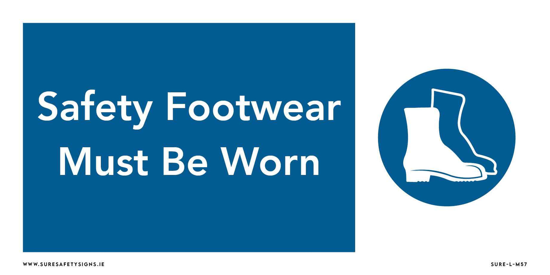 Safety Footwear Sign — Sure Safety Signs