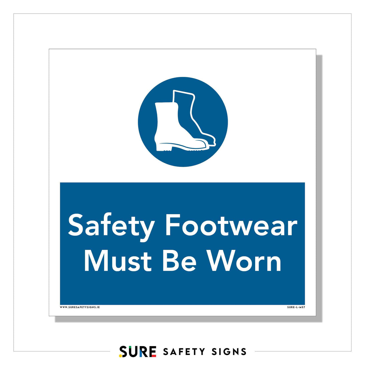 Safety Footwear Sign — Sure Safety Signs