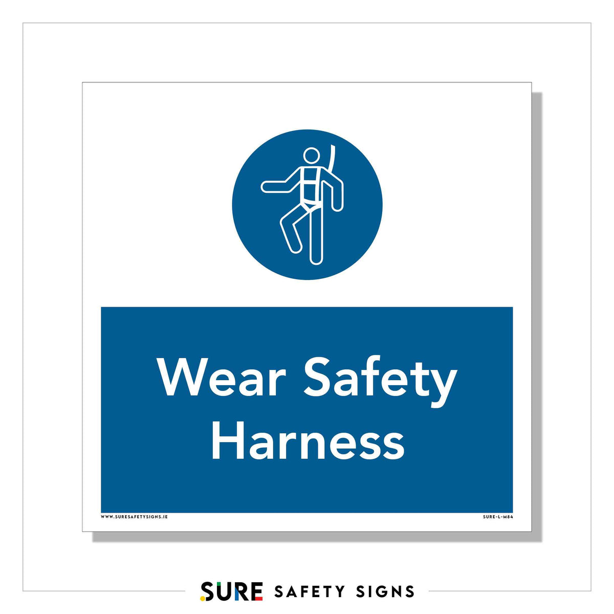 Safety Harness Sign — Sure Safety Signs